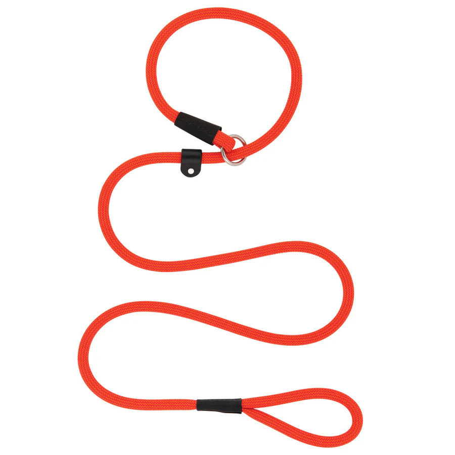 ORANGE/RED 6’ SLIP LEAD – Adams Tack