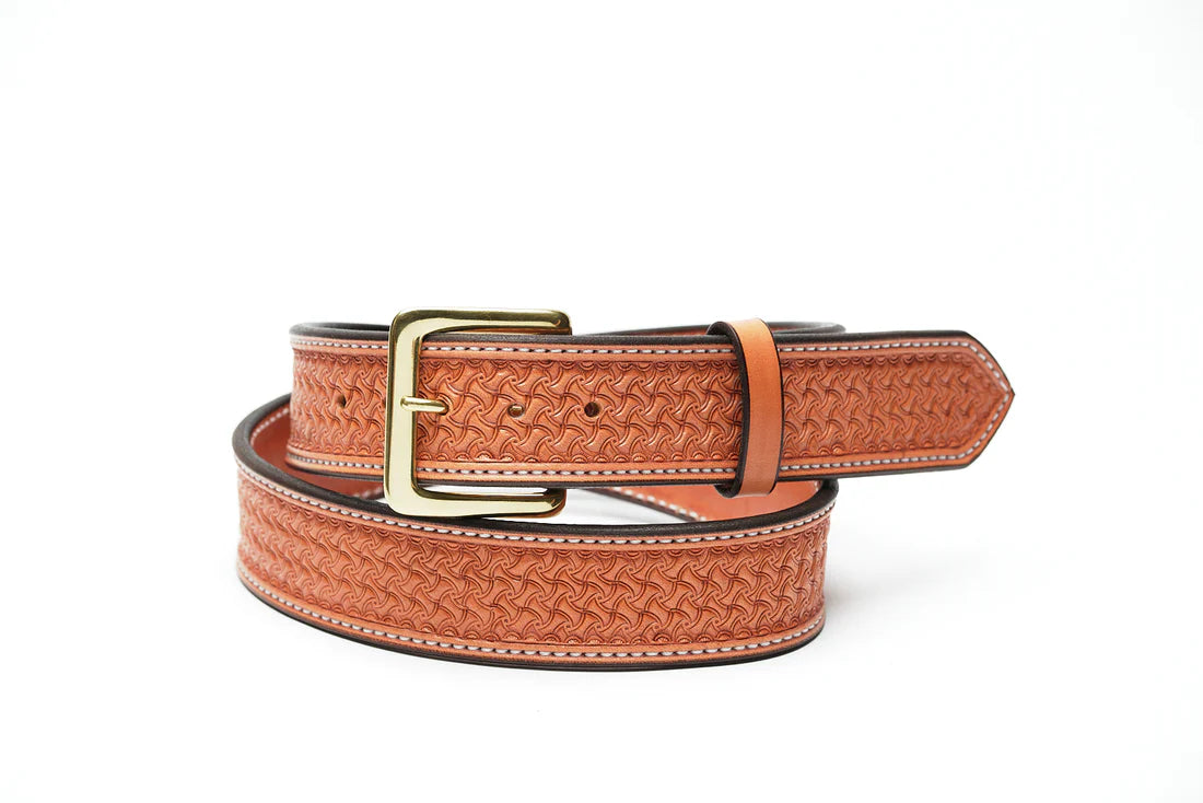 Saddle Tan Spider Belt – Adams Tack