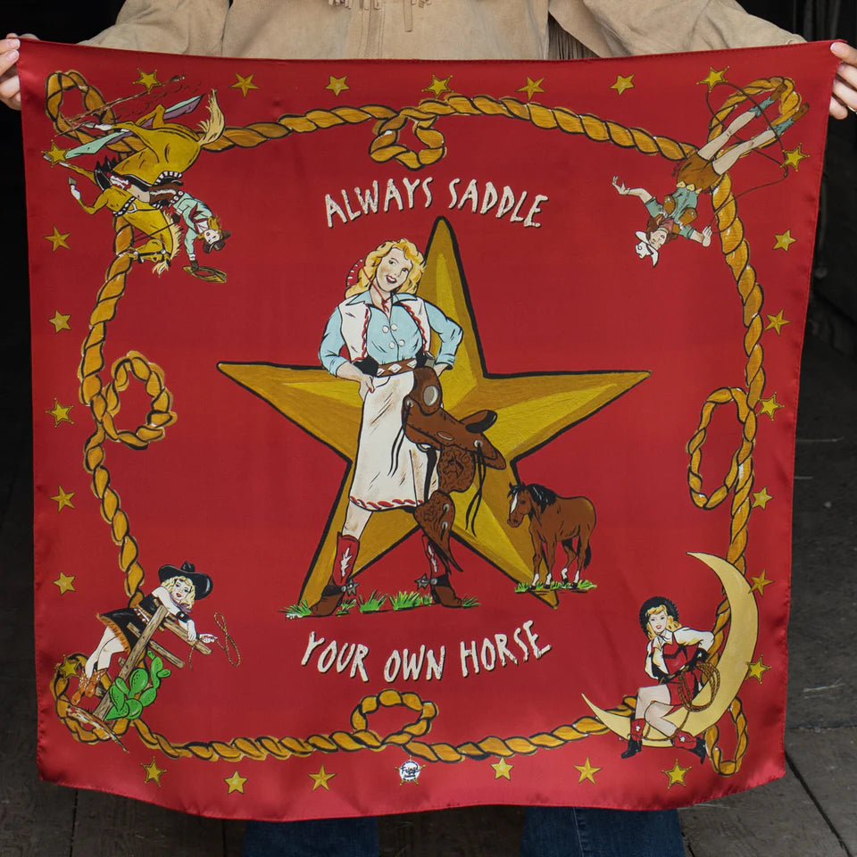 Always Saddle Your Own Horse – Adams Tack