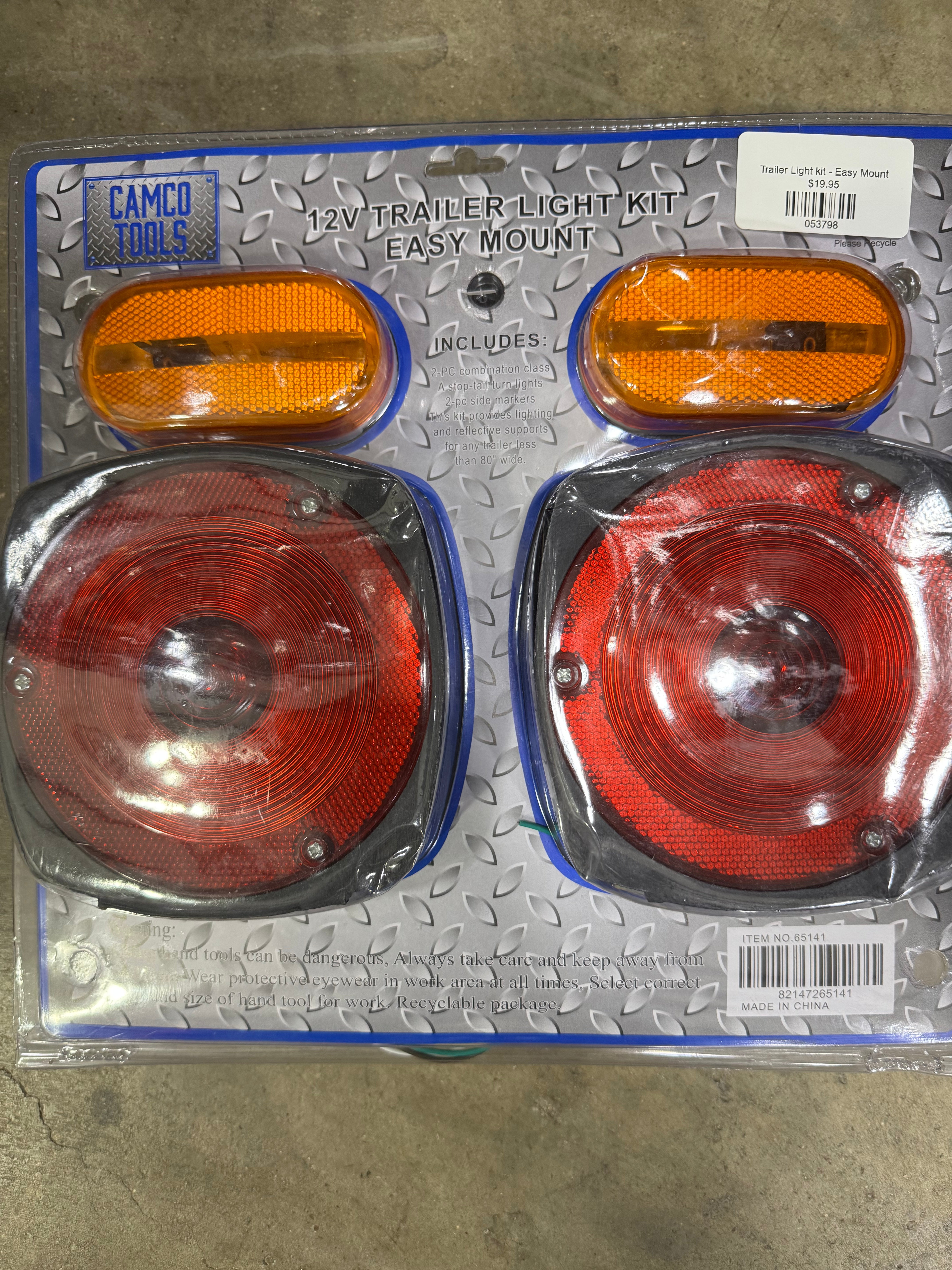 Trailer Light kit - Easy Mount – Adams Tack